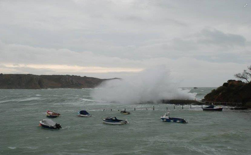Wild weather hits the Channel Islands for a second day: businesses left ...