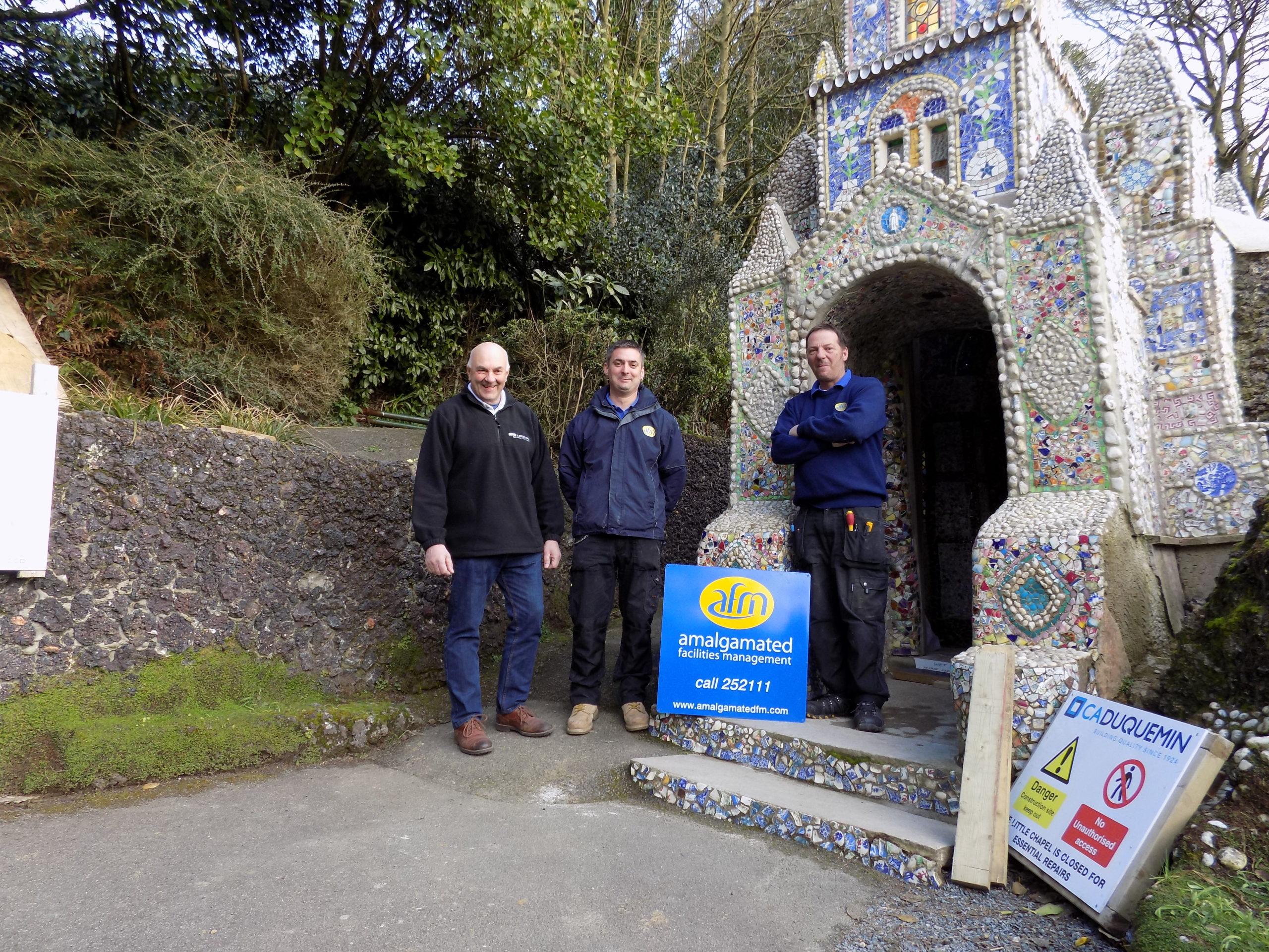 AFM Guernsey lights up the Little Chapel - Channel Eye