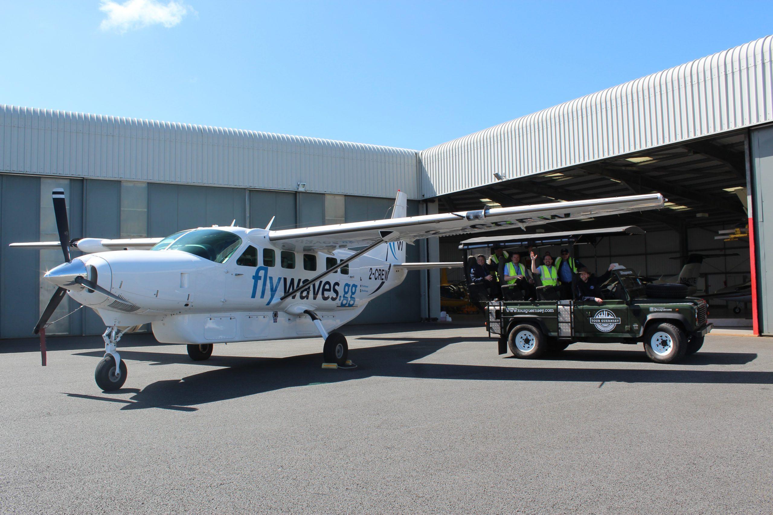 Waves to launch Guernsey scenic flights - Channel Eye