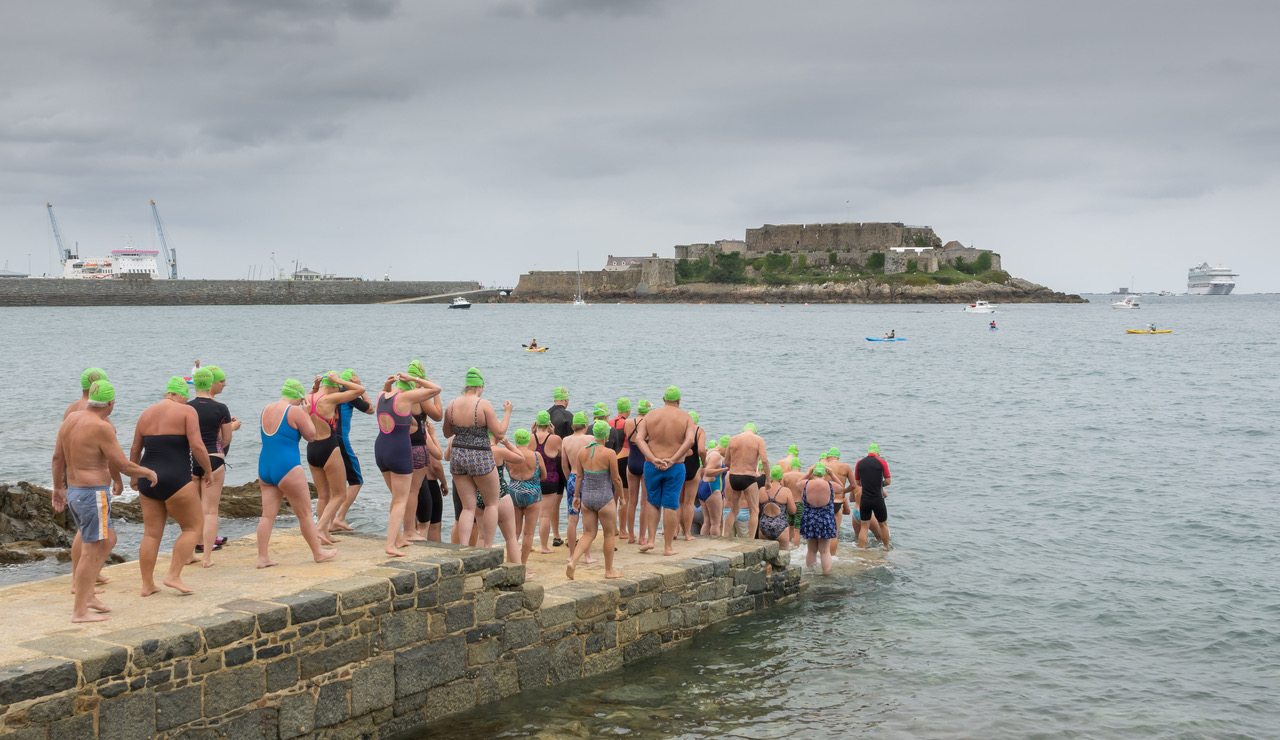 Louvre Group helps raise money for charity at Open Castle Swim ...