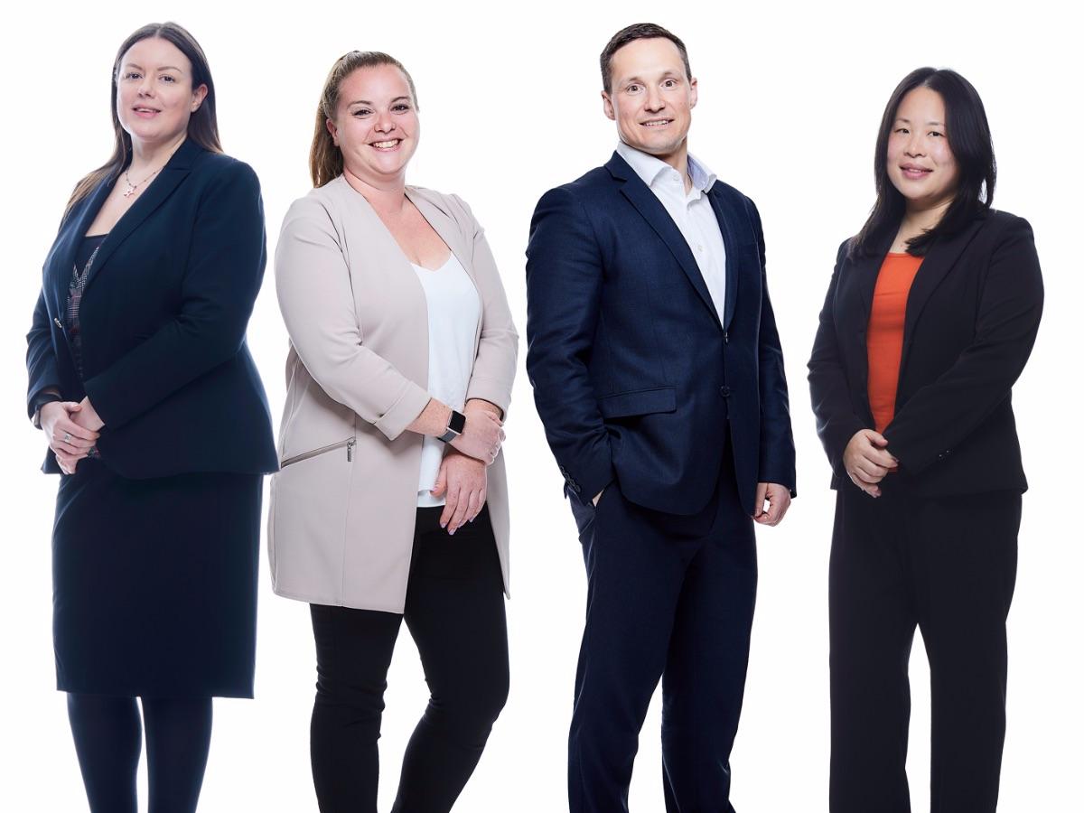Fiduchi recognises four individuals in the latest round of promotions ...