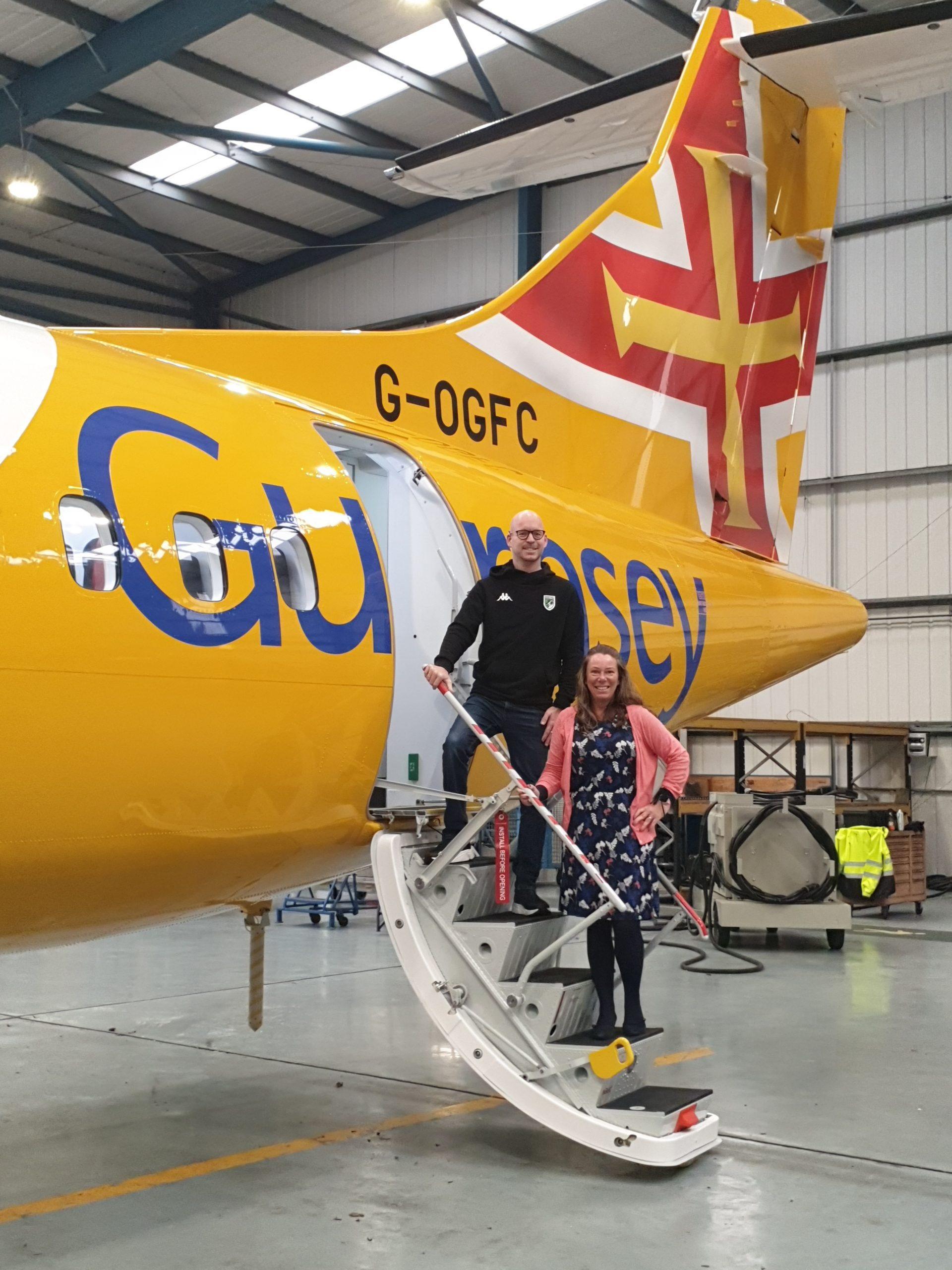 New Aircraft, G-OGFC Arrives in Guernsey - Channel Eye