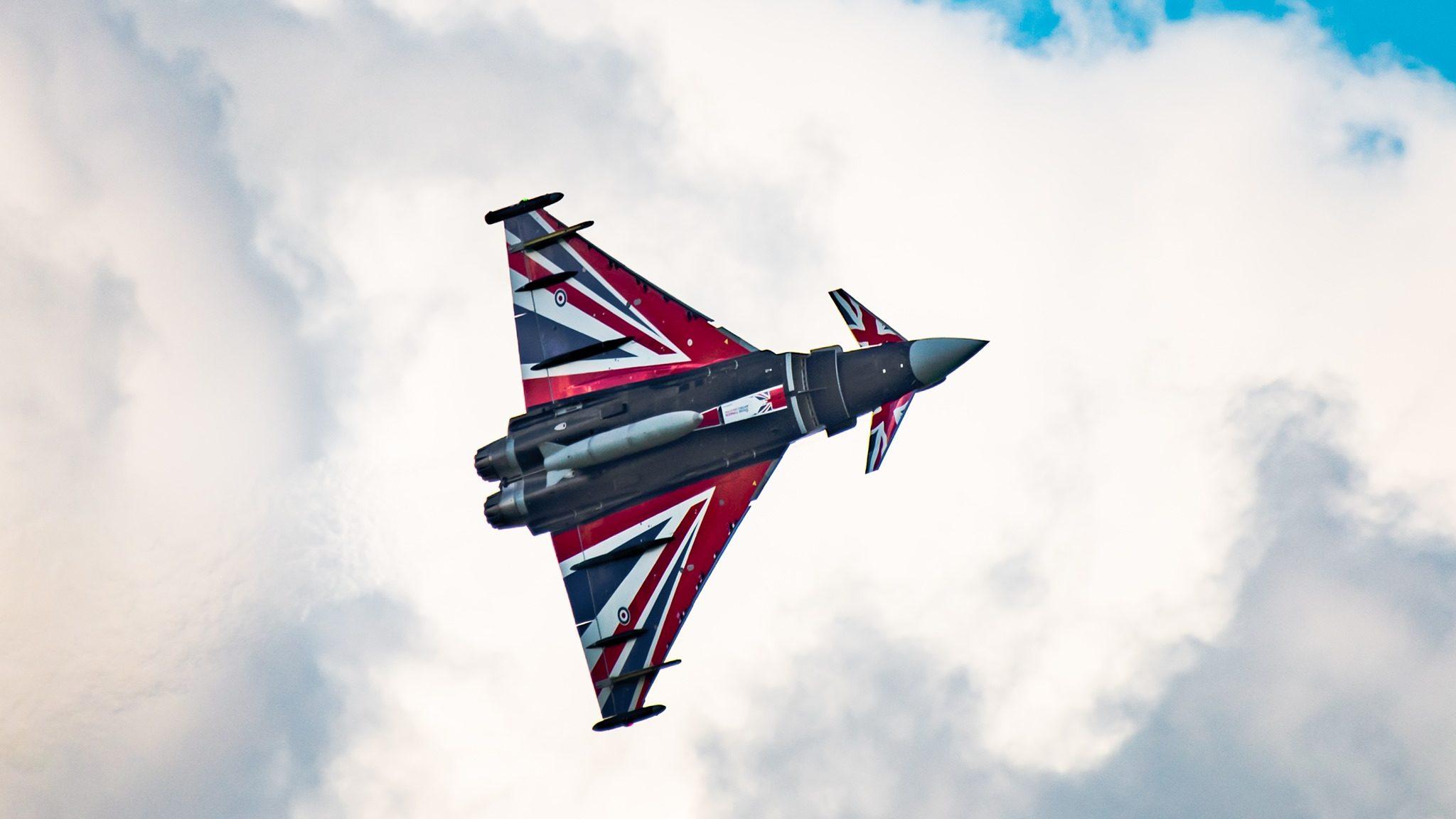 Superior Typhoon jet added to the Guernsey Air Display - Channel Eye
