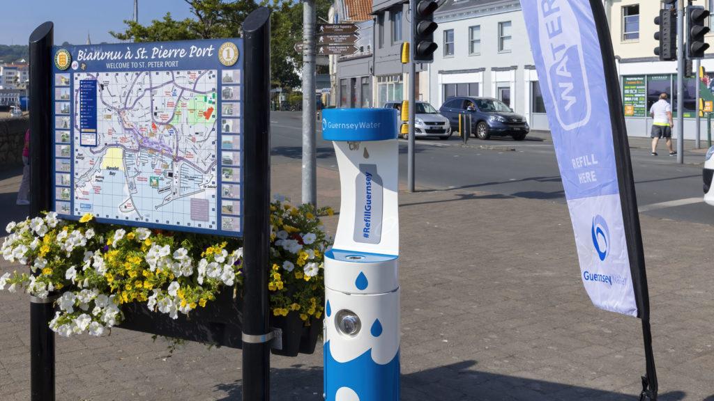 Guernsey Water's refill station celebrates successful first weeks ...