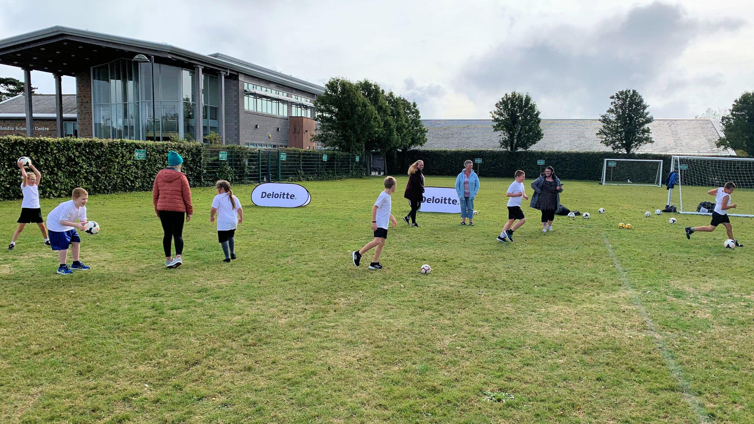 Deloitte-sponsored community programme with Guernsey Football ...