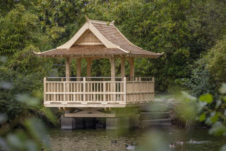 Guernsey's rebuilt Japanese Pavilion unveiled to the public - Channel Eye