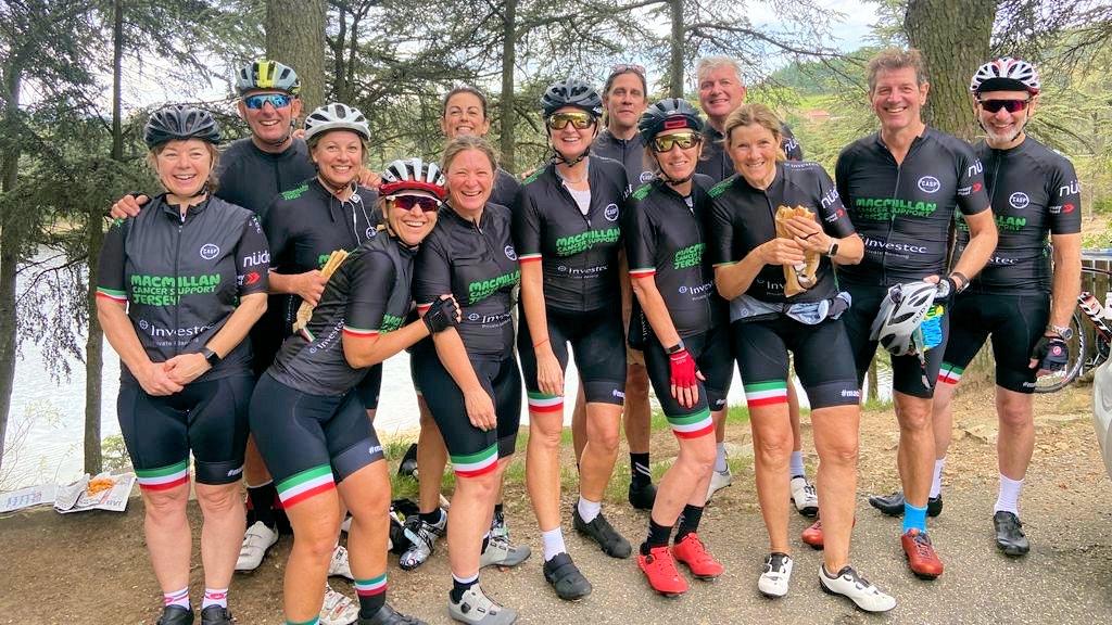 The Macmillan Jersey Cycle Challenge - Day one and they're off ...