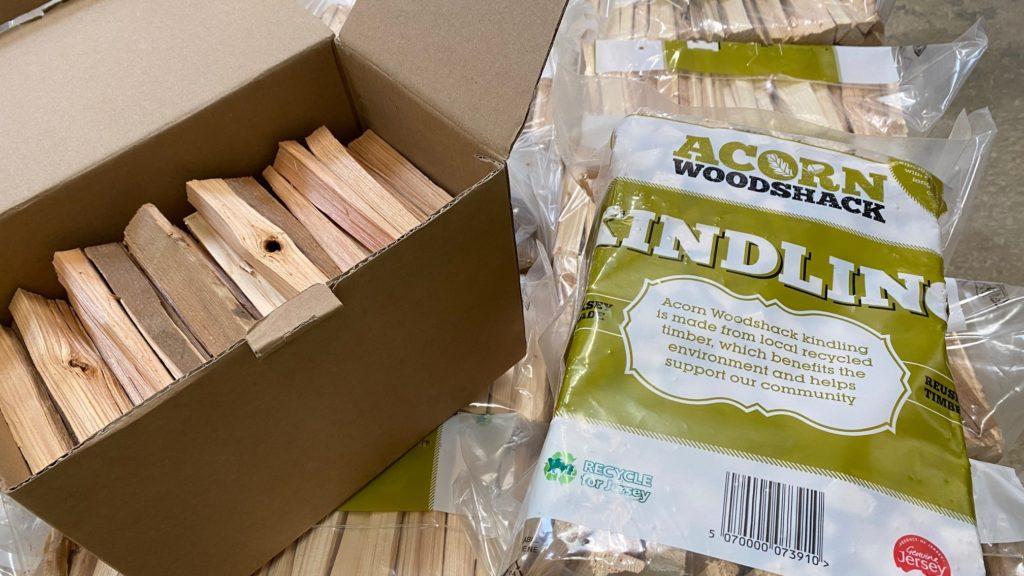 Acorn Woodshack firing up a new idea for kindling packaging - Channel Eye