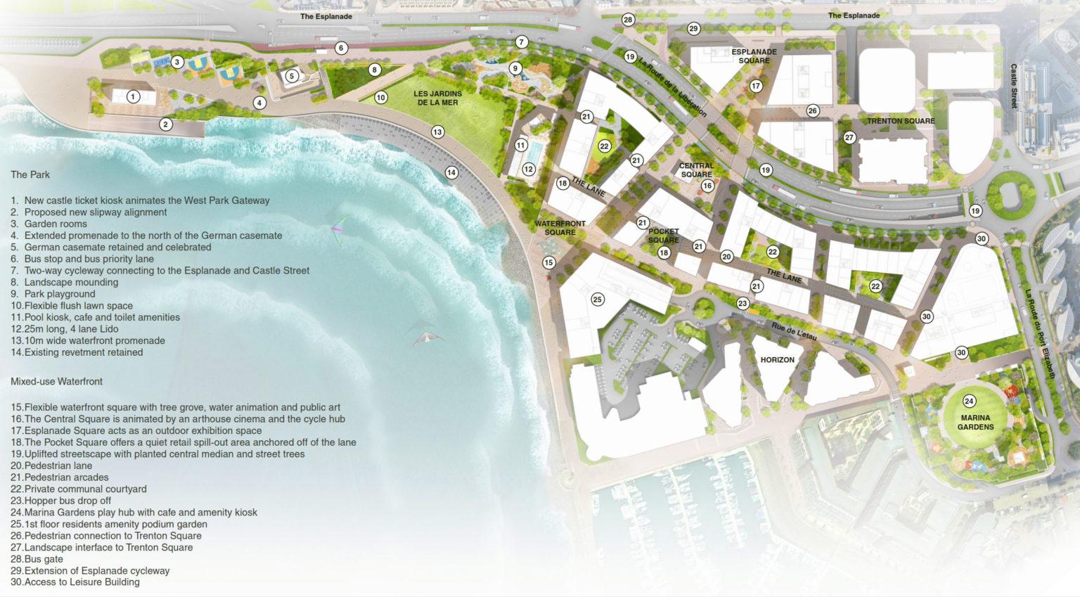 Plans to transform Jersey's Waterfront are revealed - Channel Eye