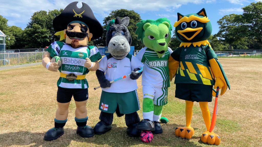 Utmost community sports funday challenge with Guernsey’s sport mascots ...