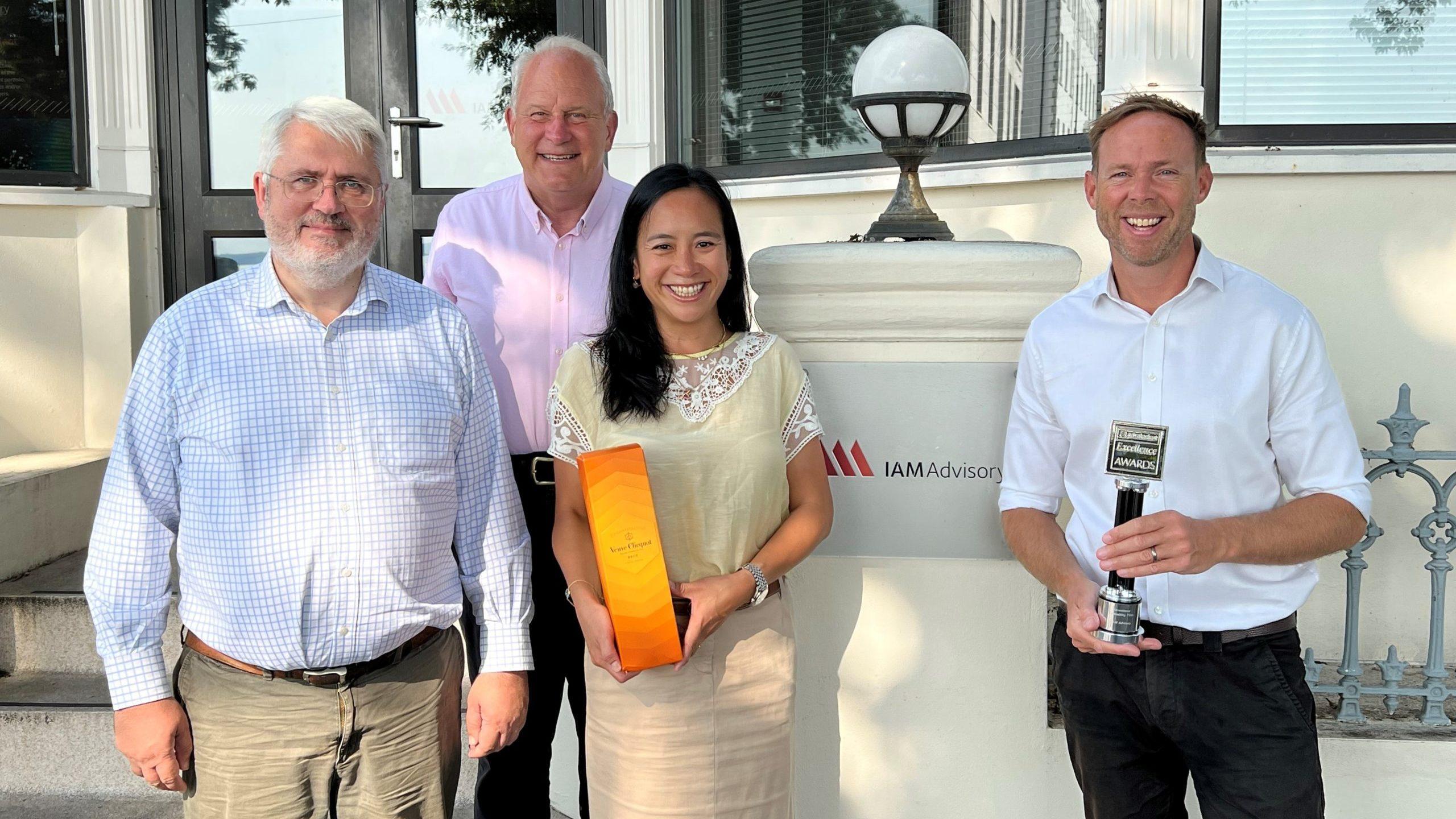IAM Advisory wins ‘Investment Consulting Firm of the Year’ - Channel Eye