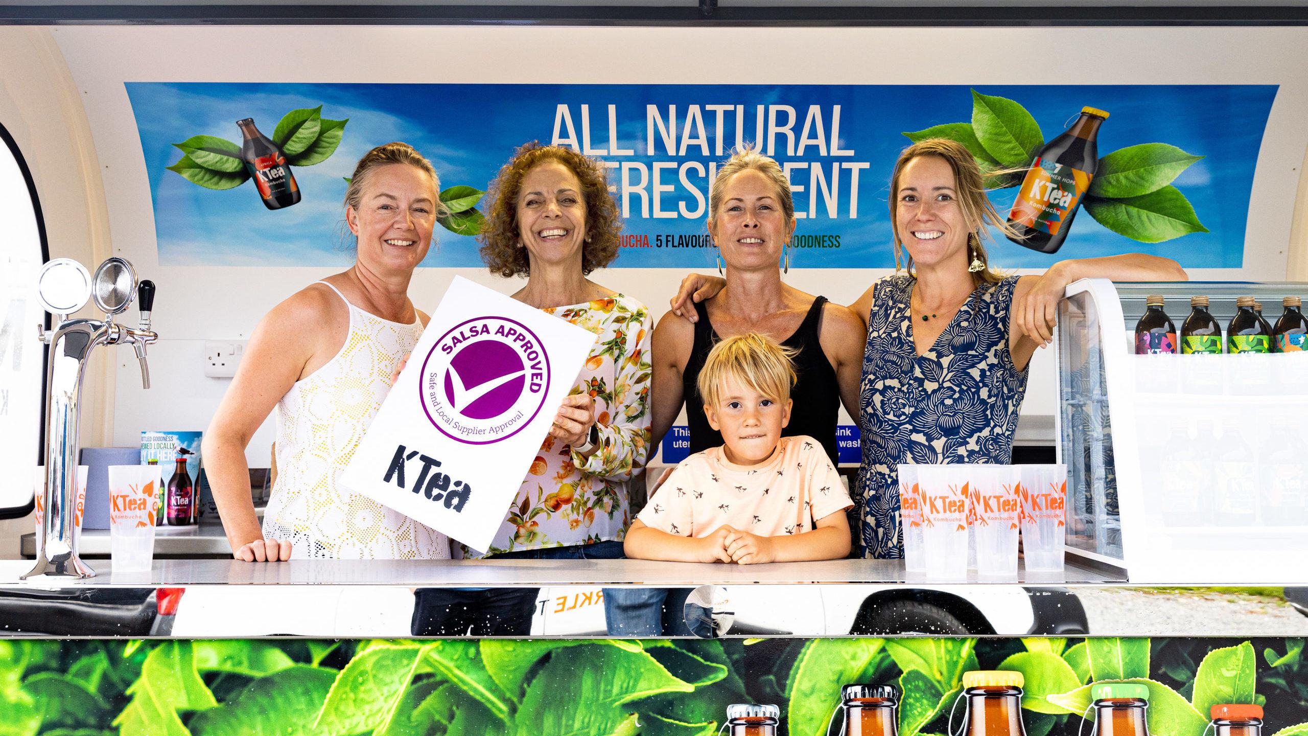 Kombucha brewer KTea awarded SALSA Accreditation - Channel Eye