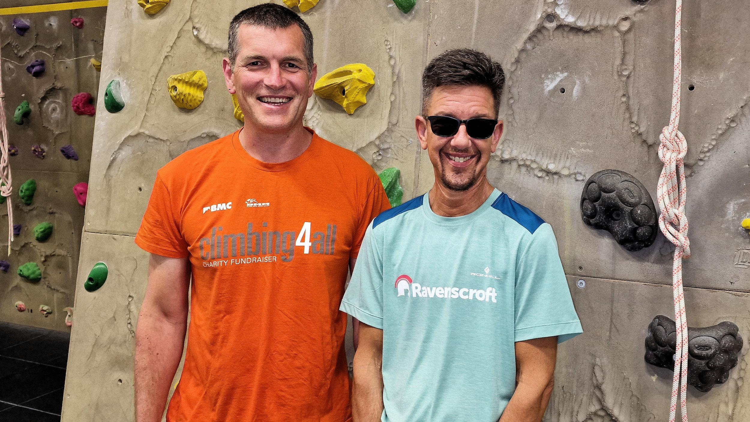 Sight-impaired climber breaks barriers with Ravenscroft sponsorship ...