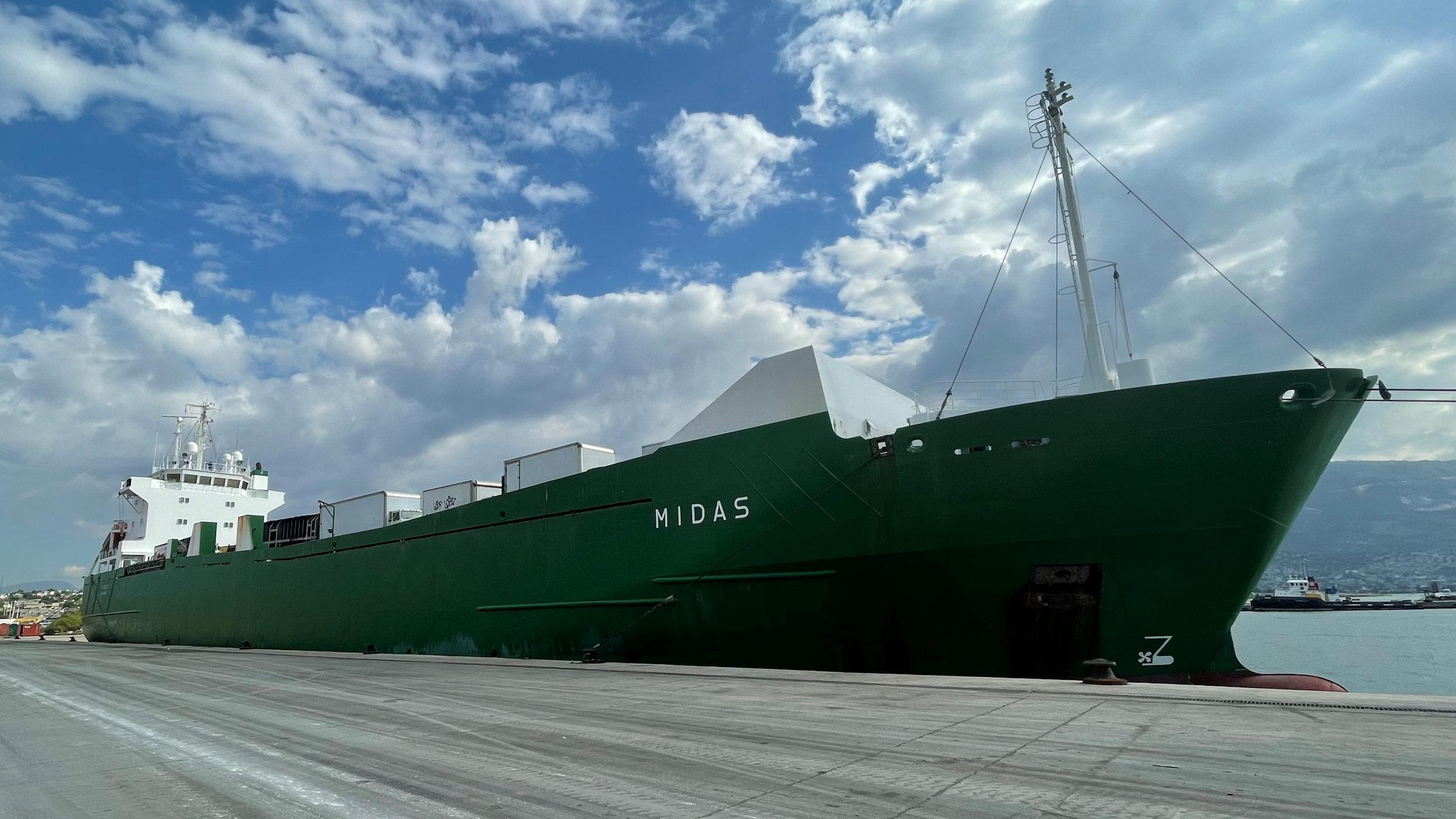 Condor charters new freight ship whilst Goodwill is repaired - Channel Eye