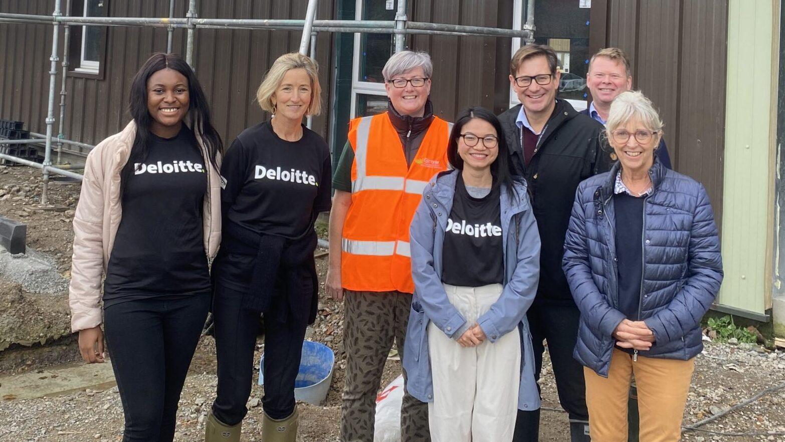 Grow’s Christmas trees funded by Deloitte - Channel Eye
