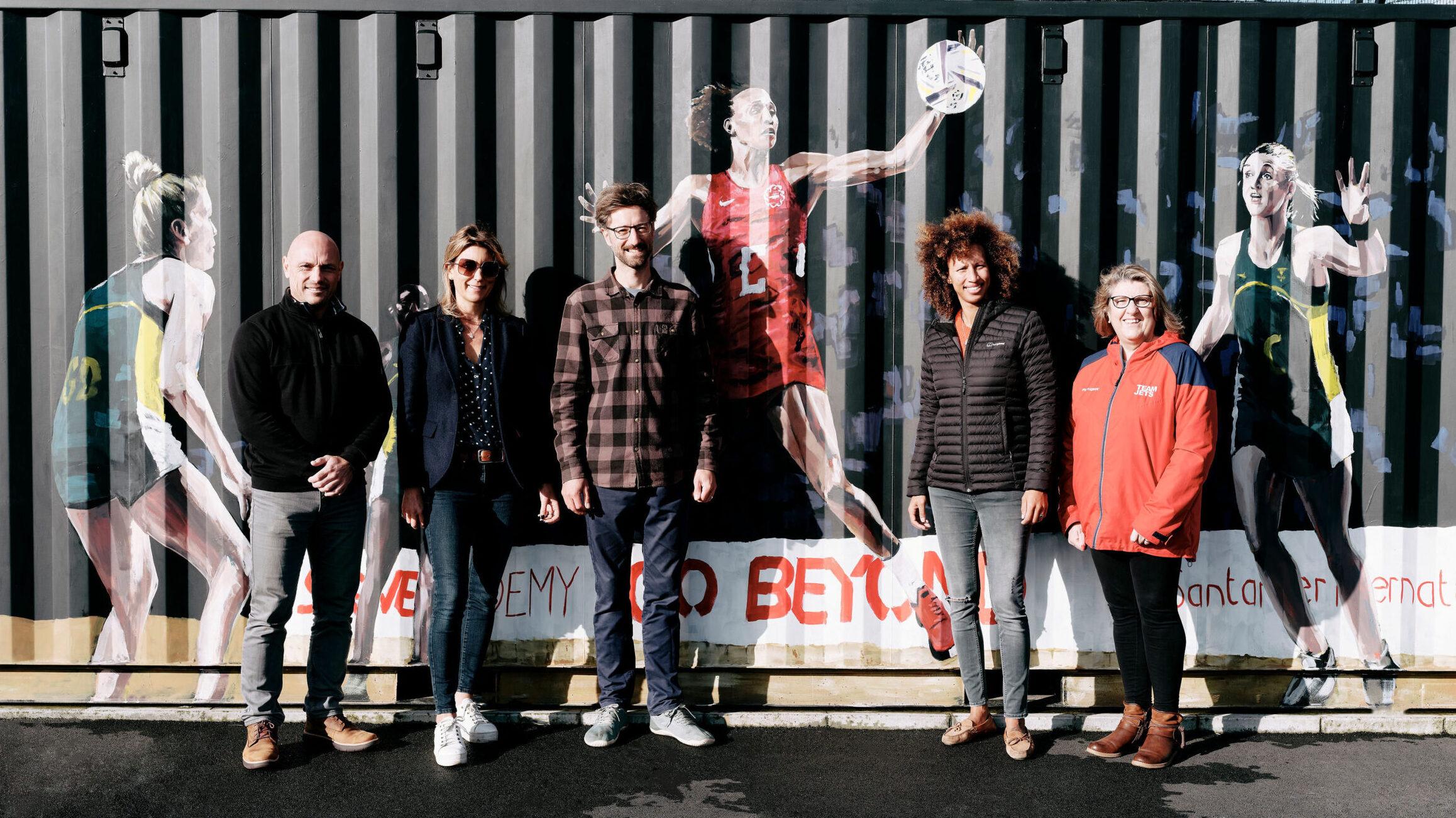 Jersey netballer to feature in new Strive Academy mural - Channel Eye