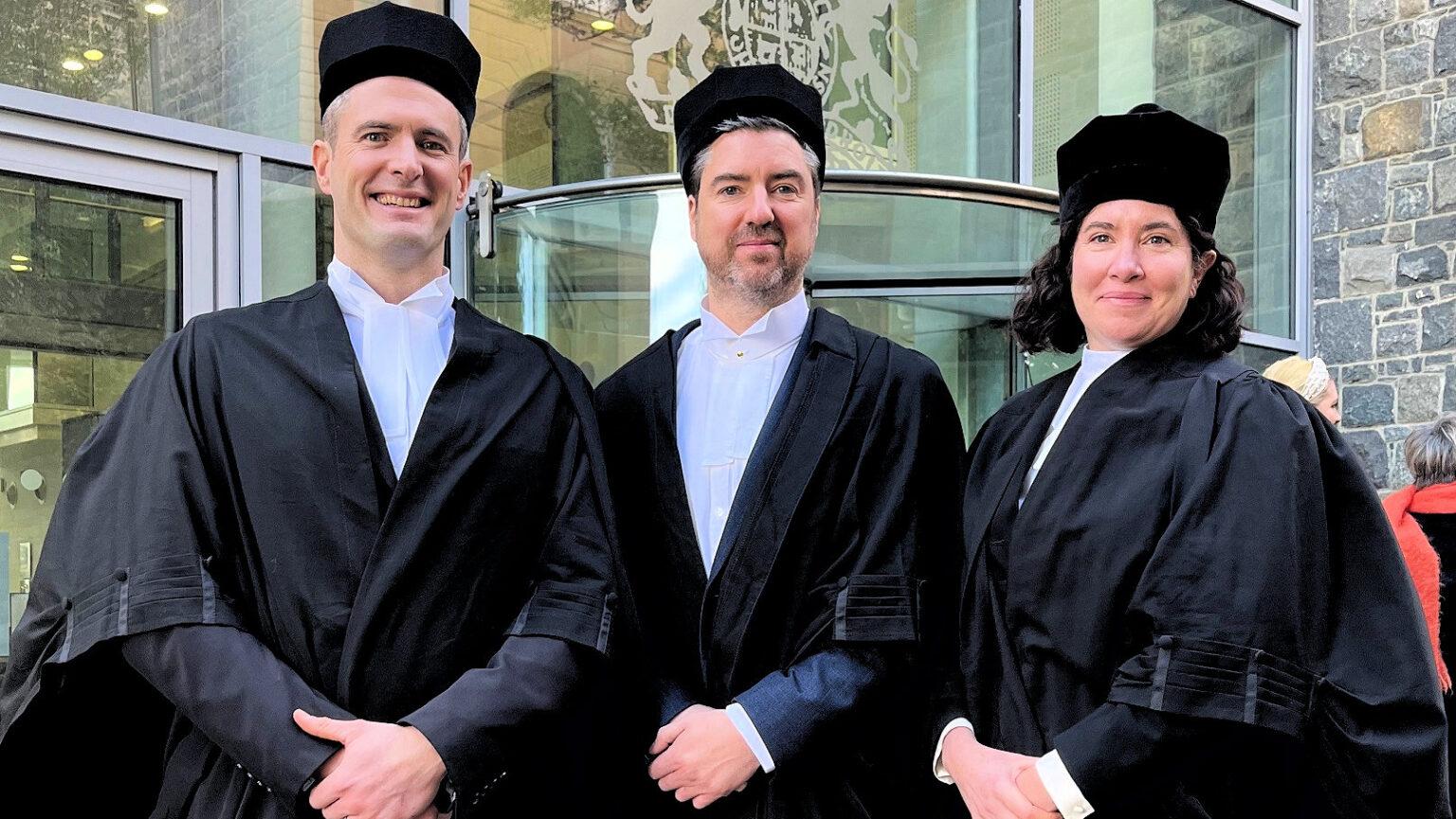 Three from Ogier's team sworn in as Advocates in Guernsey - Channel Eye