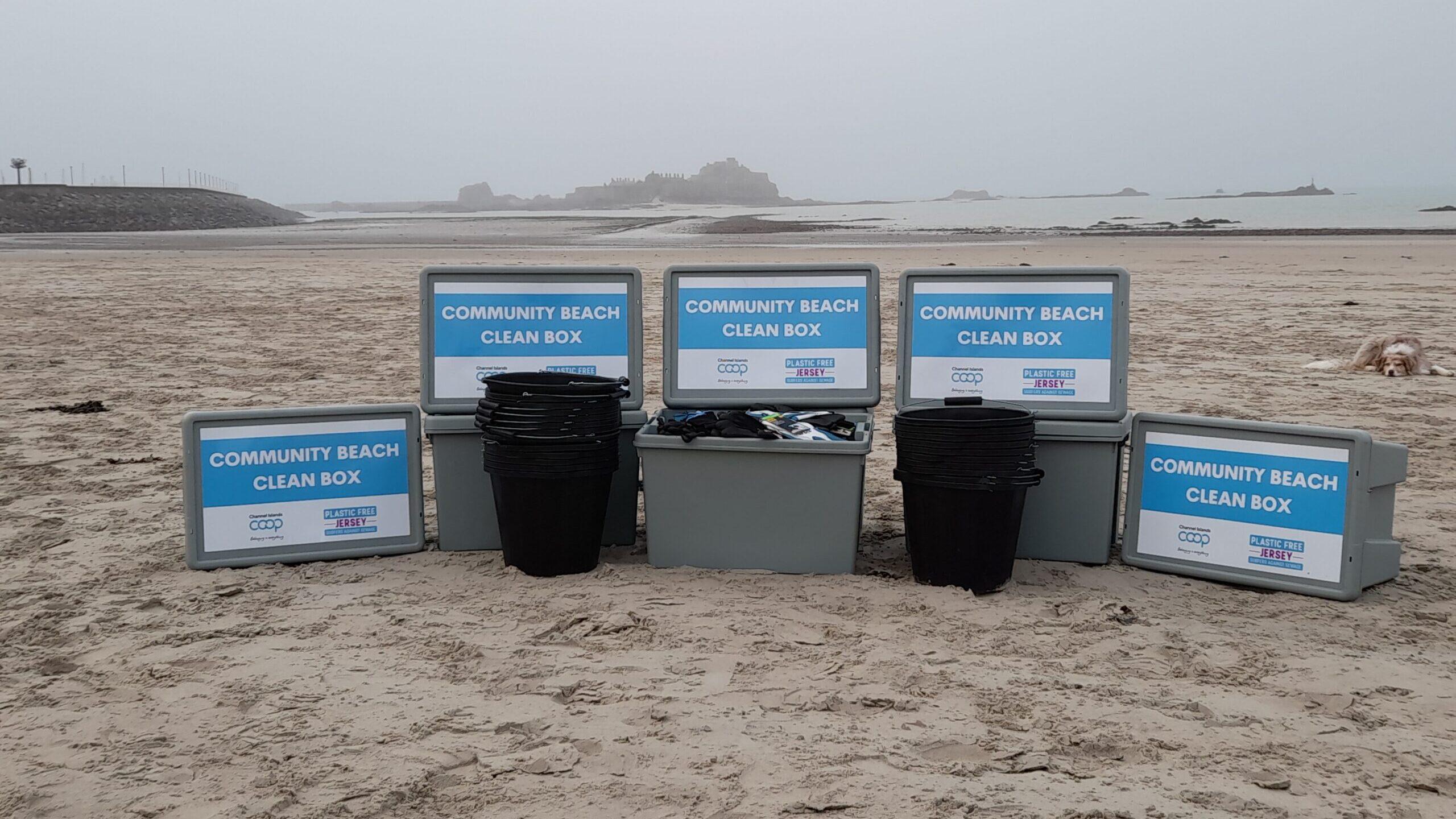 Community Beach Clean Boxes gifted to every parish in Jersey - Channel Eye
