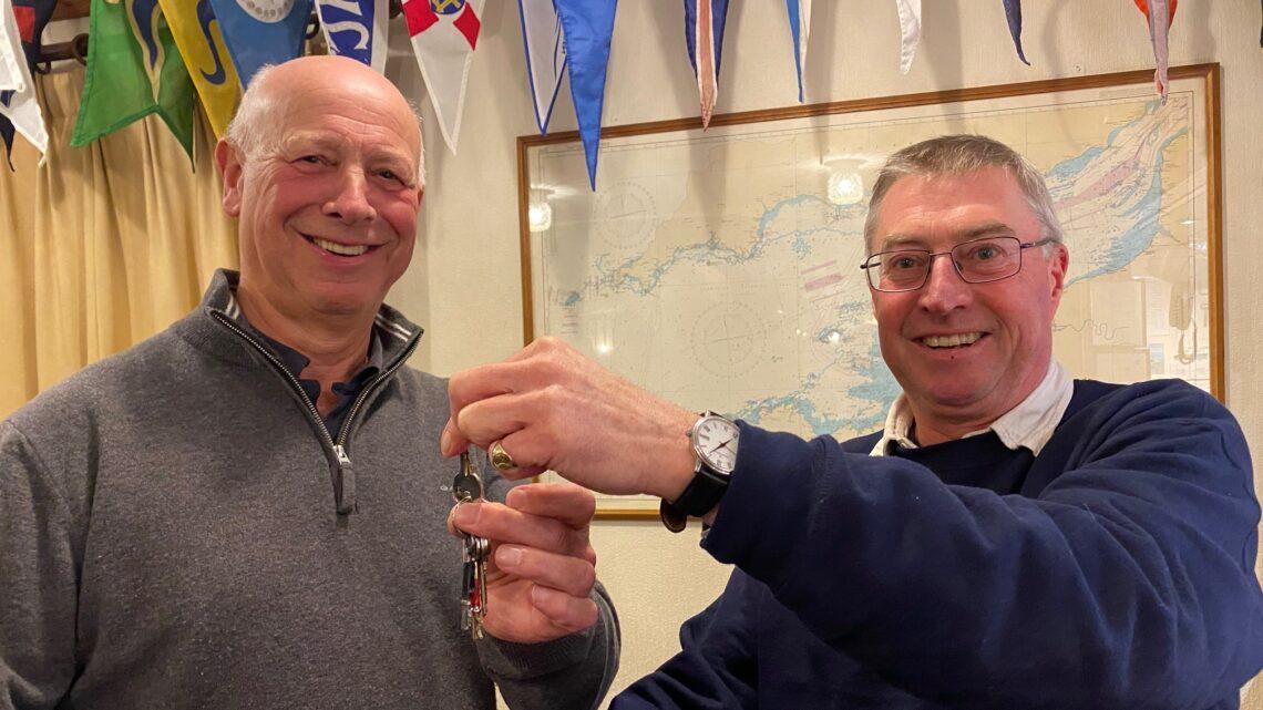 All change at Alderney Sailing Club with new Commodore at the helm ...