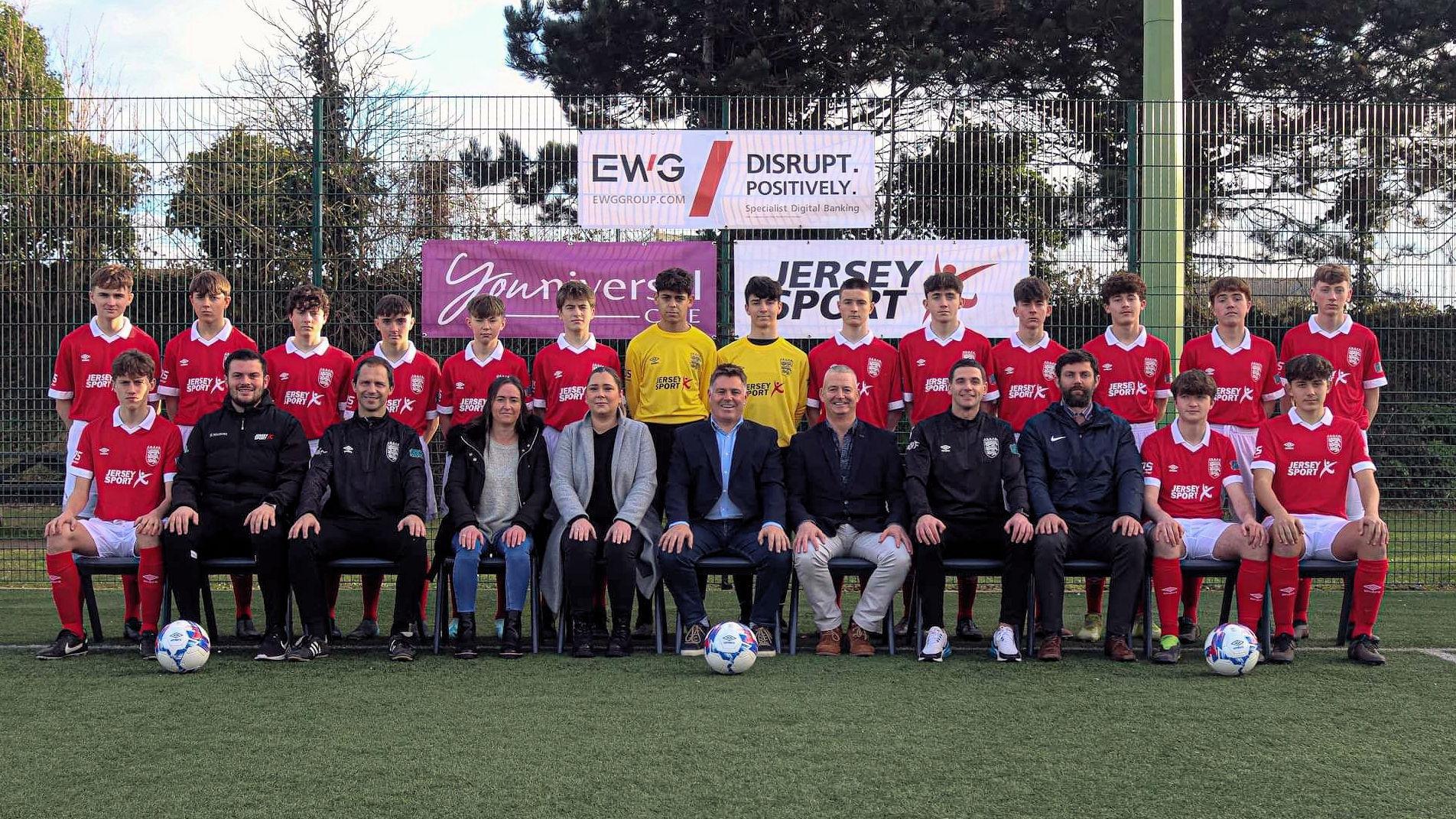 EWG sponsors Jersey Secondary Schools Football team - Channel Eye