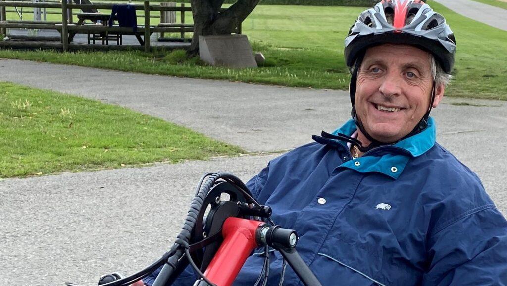 Jersey Employment Trust employee takes on trike challenge - Channel Eye