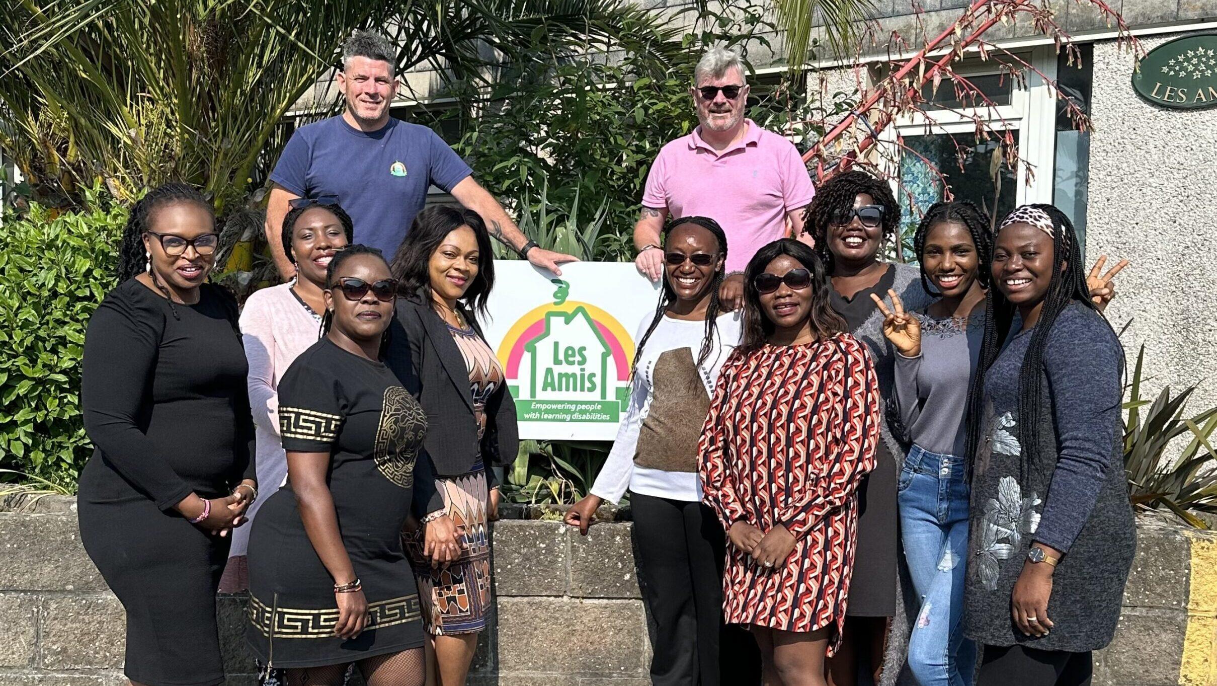 Les Amis welcomes recruits from Africa to bolster its care team ...