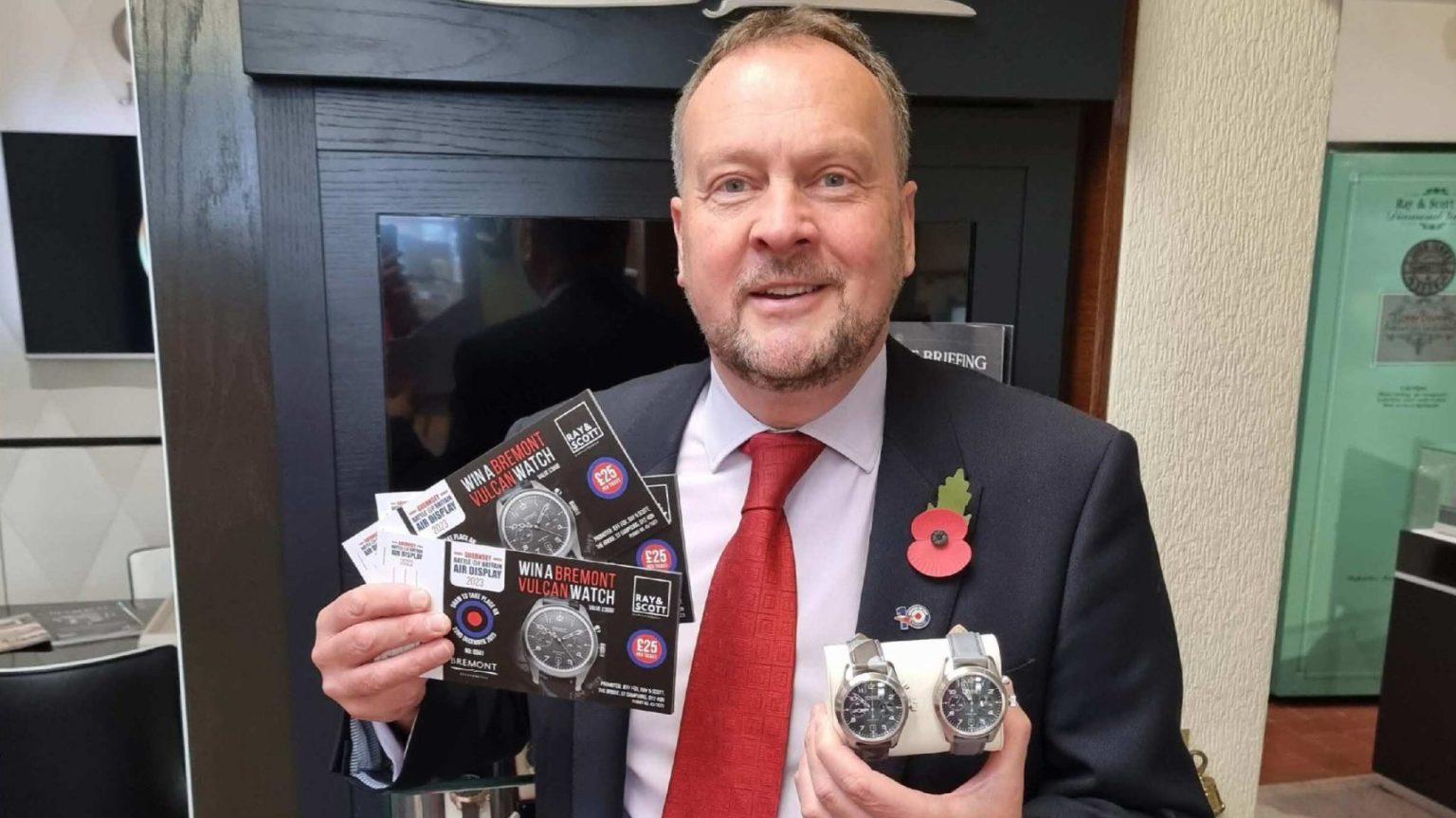 Watch raffle to raise funds for the Guernsey Air Display Foundation - Channel Eye