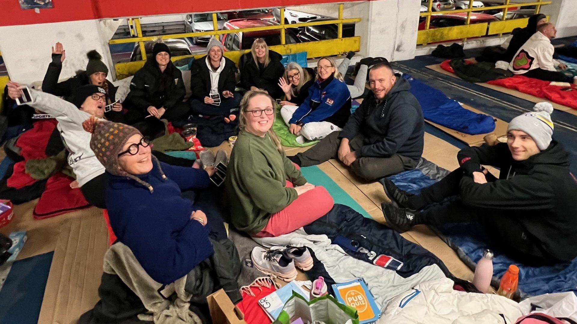 Record turnout for Sleep Out fundraiser set to raise £35,000 for ...