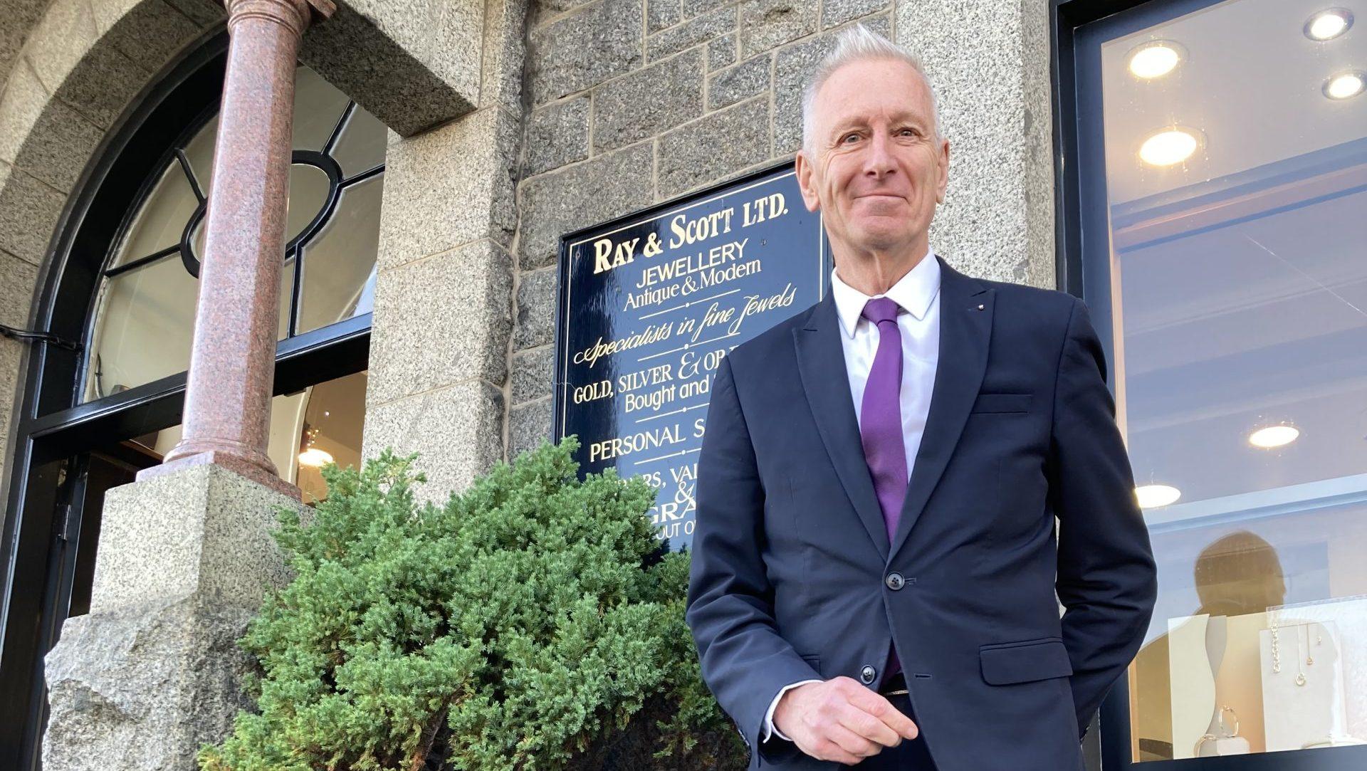 Guernsey jewellery pioneer optimistic for retail as he reaches half ...