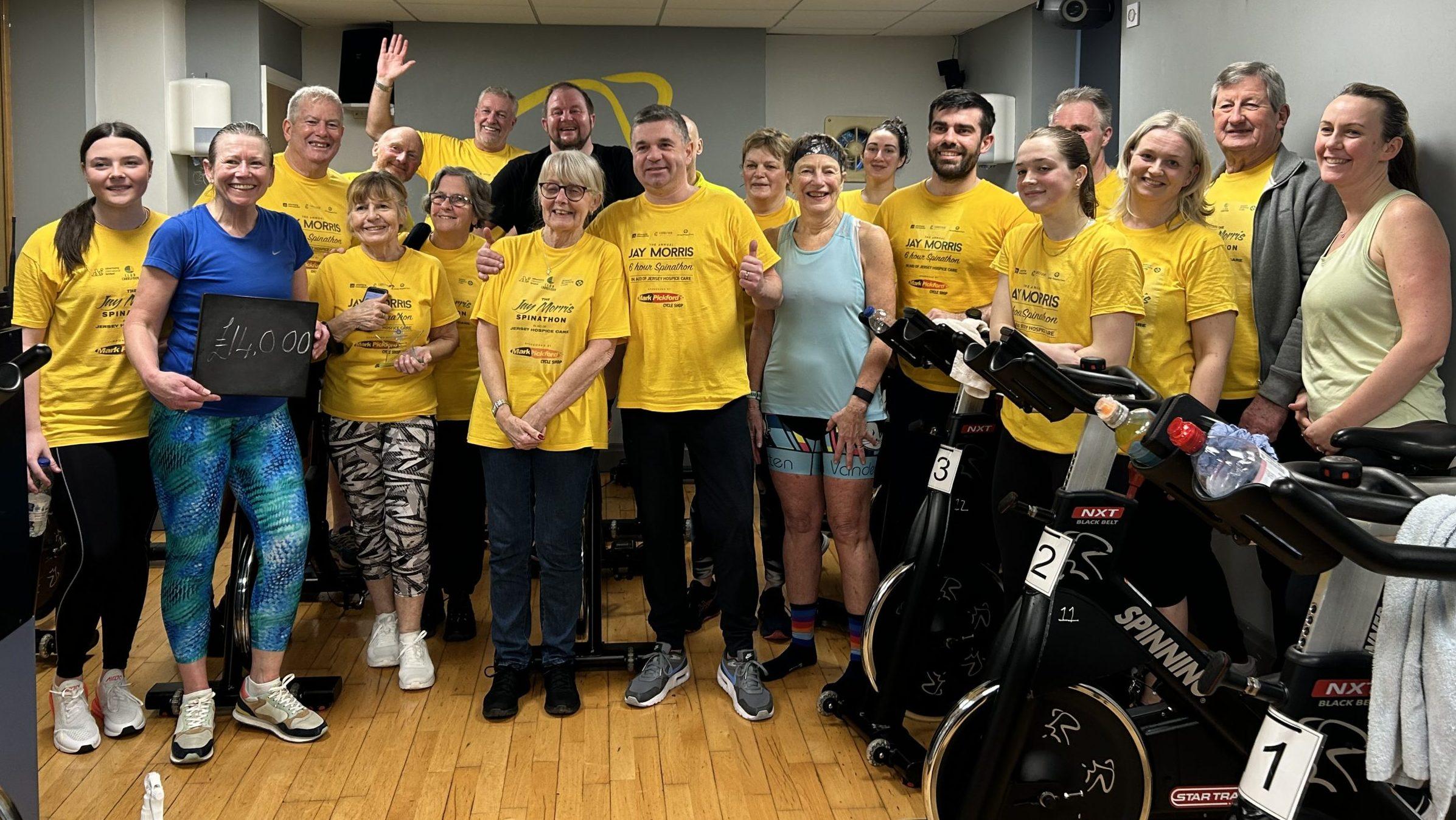 Jay Morris Spinathon raises more than a quarter of a million pounds ...