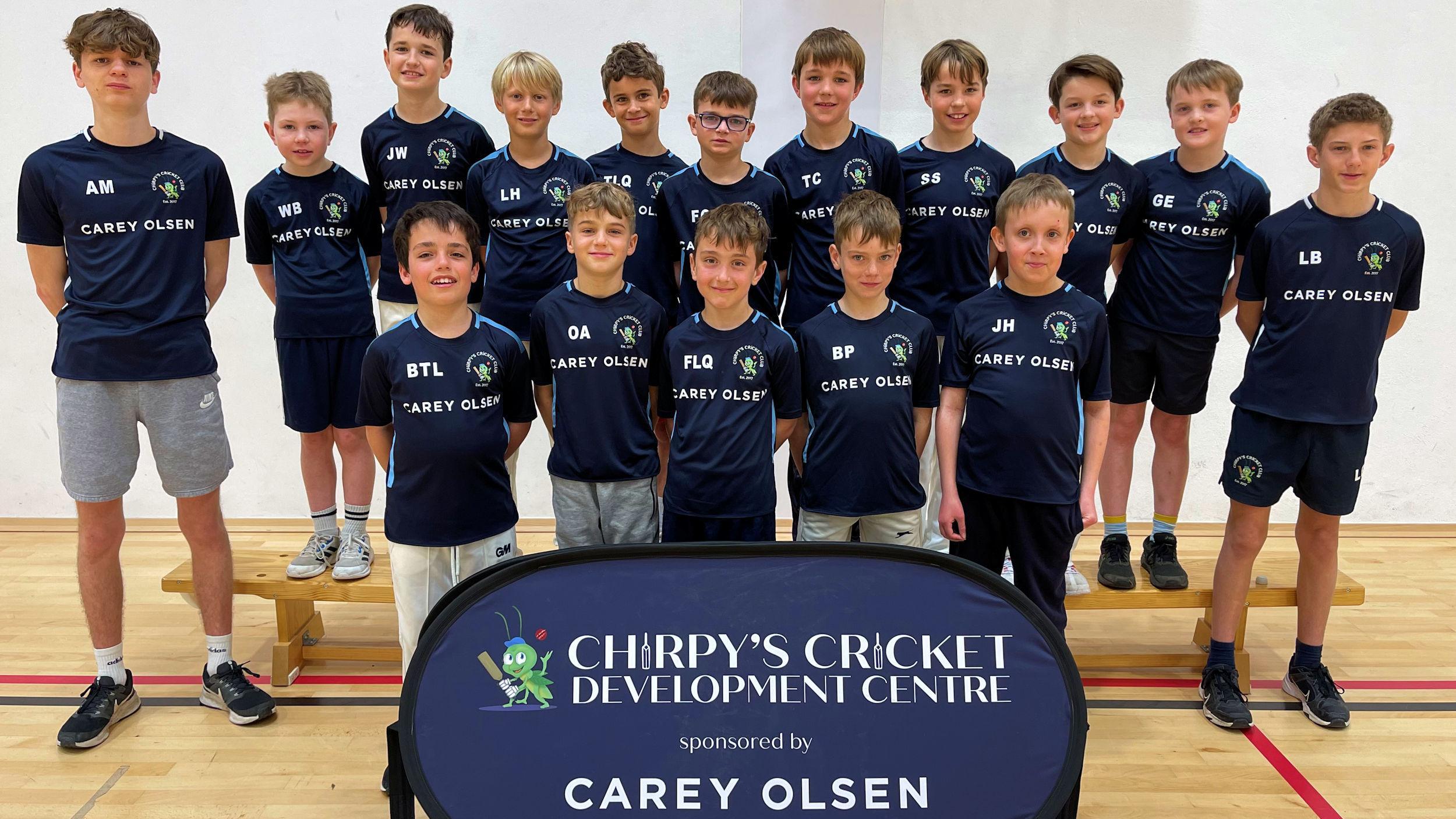 Carey Olsen sponsors Chirpy's Cricket Club - Channel Eye