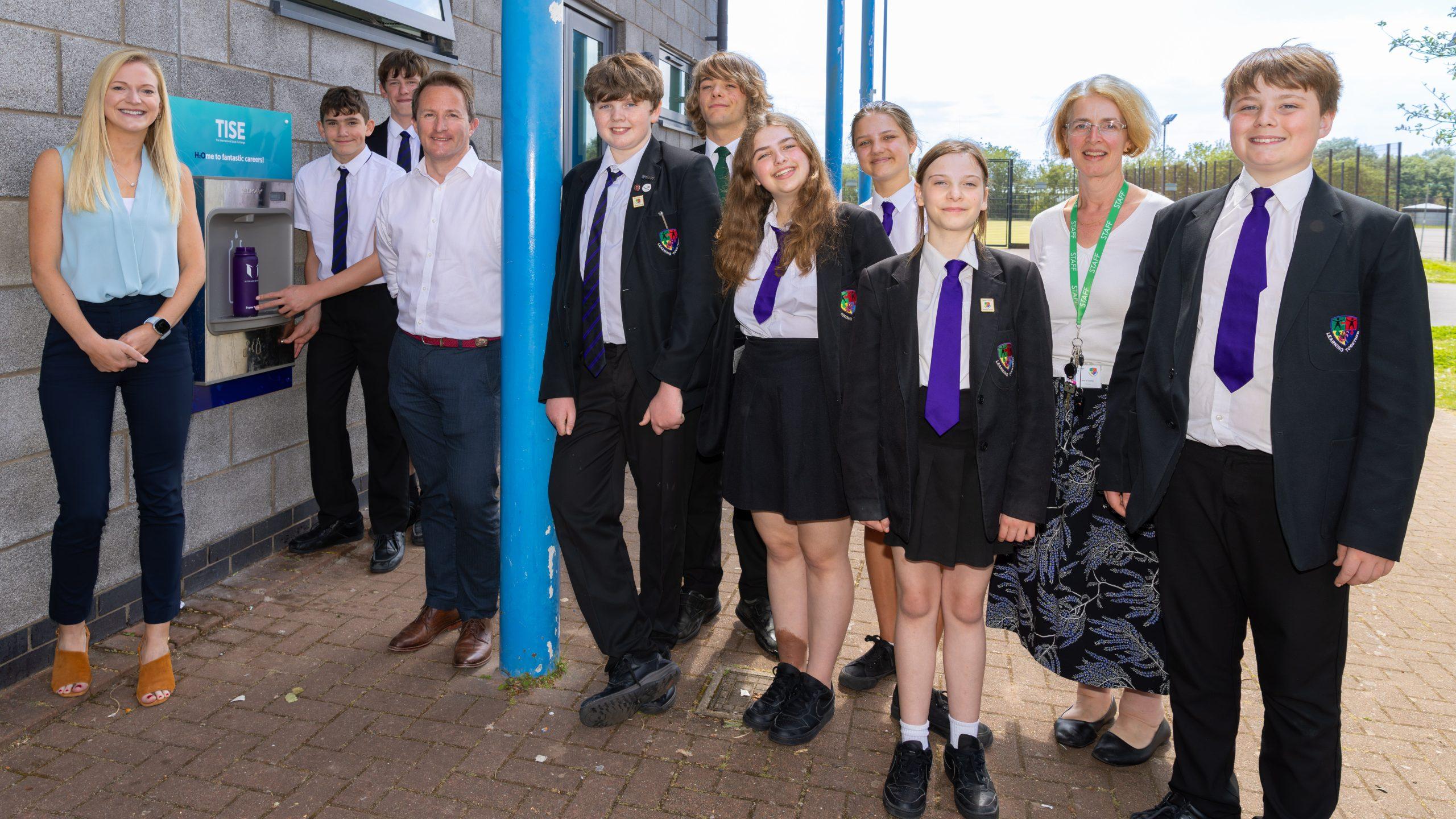 TISE helps St Sampson’s students stay hydrated - Channel Eye