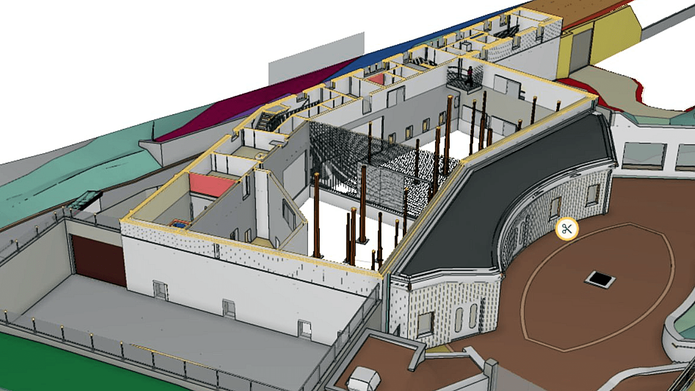Building work underway for new gorilla house at Jersey Zoo - Channel Eye