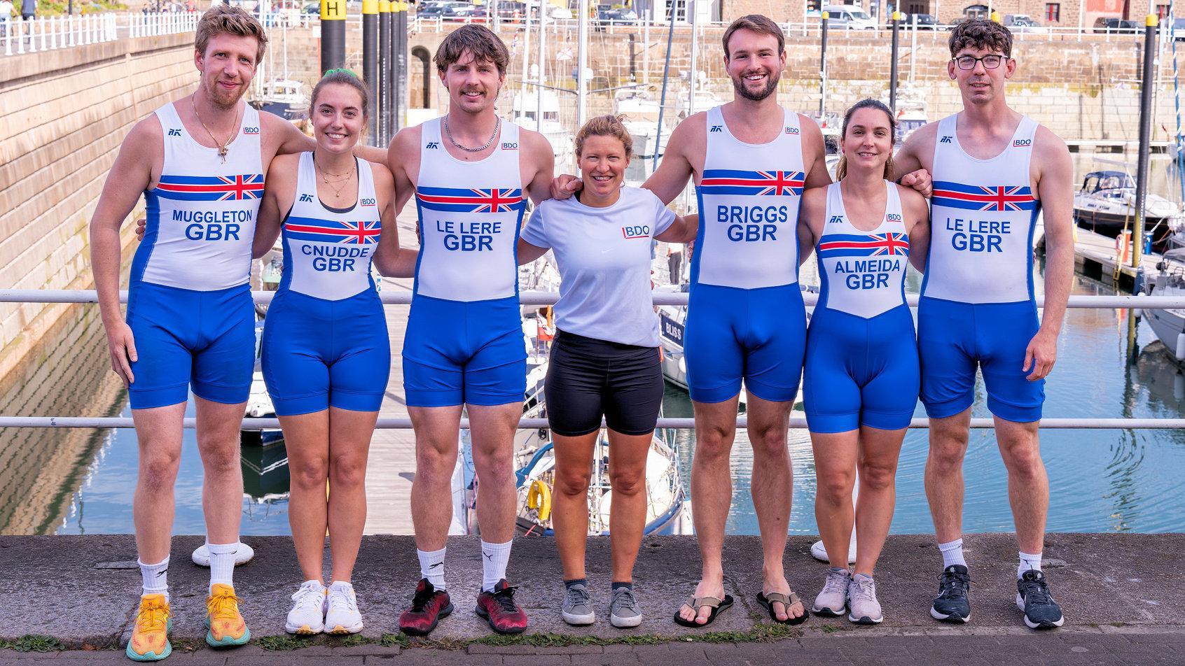 Jersey Rowing Squad supported by BDO Jersey - Channel Eye