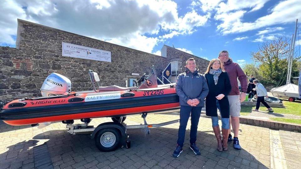 Saltgate sponsors new safety RIB - Channel Eye