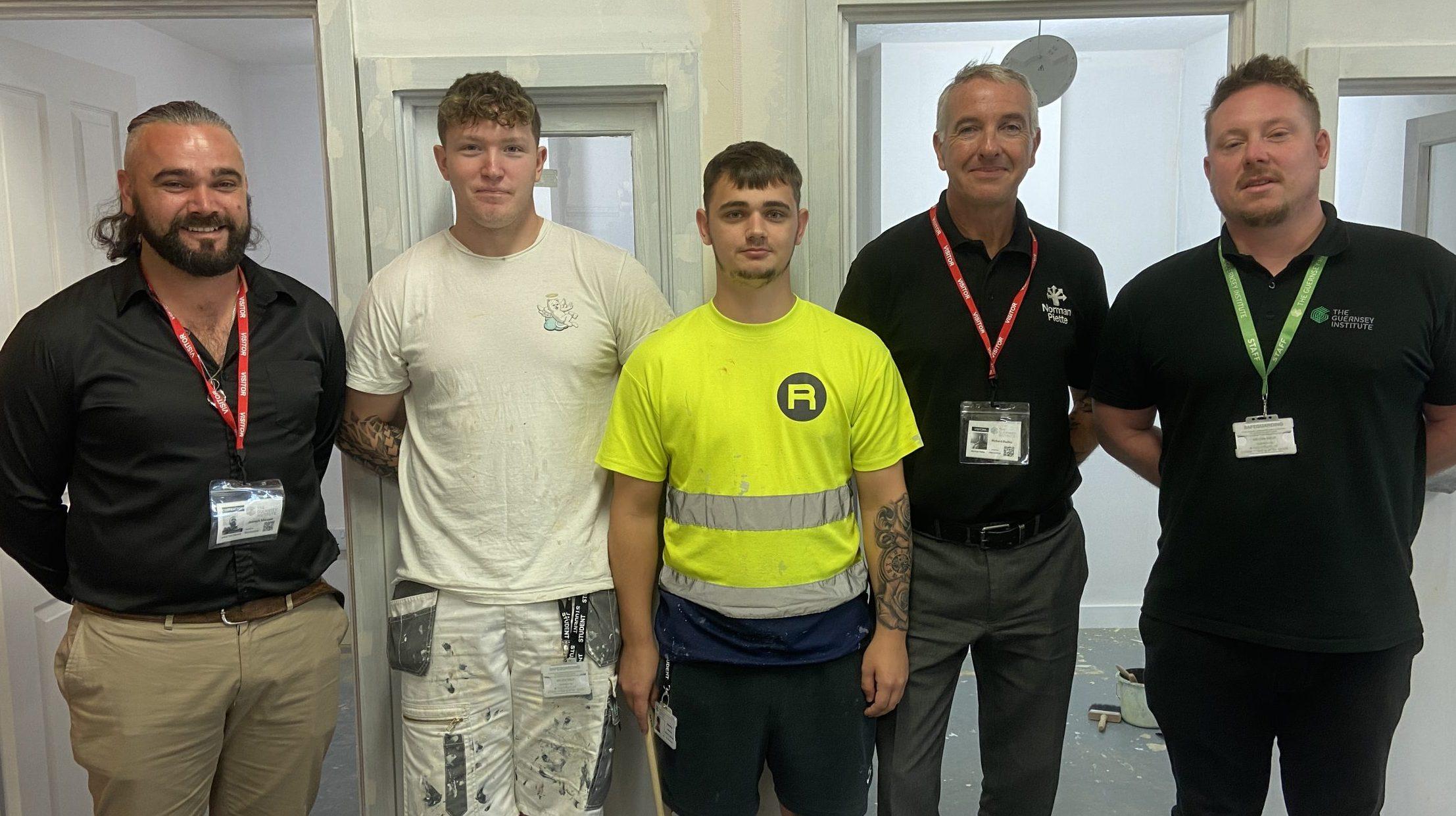 Local firms sponsor equipment for Guernsey Institute apprentices ...
