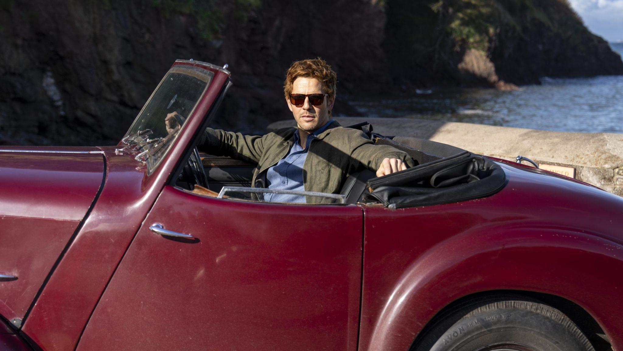 Iconic Triumph Roadster returns for the re-imagined series of Bergerac ...