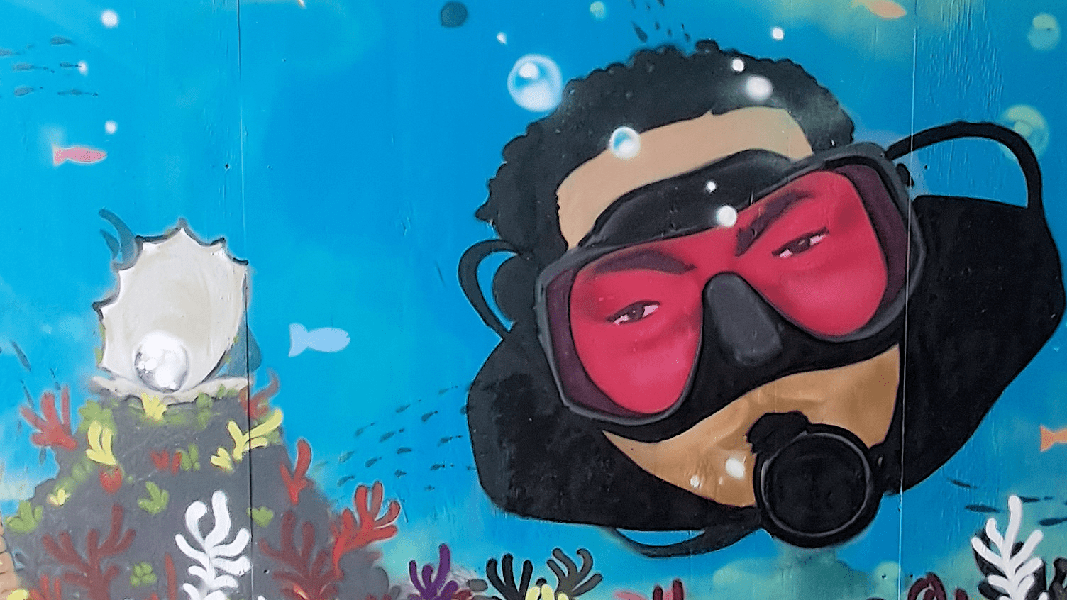 New community mural unveiled at The Harbour Gallery Jersey - Channel Eye