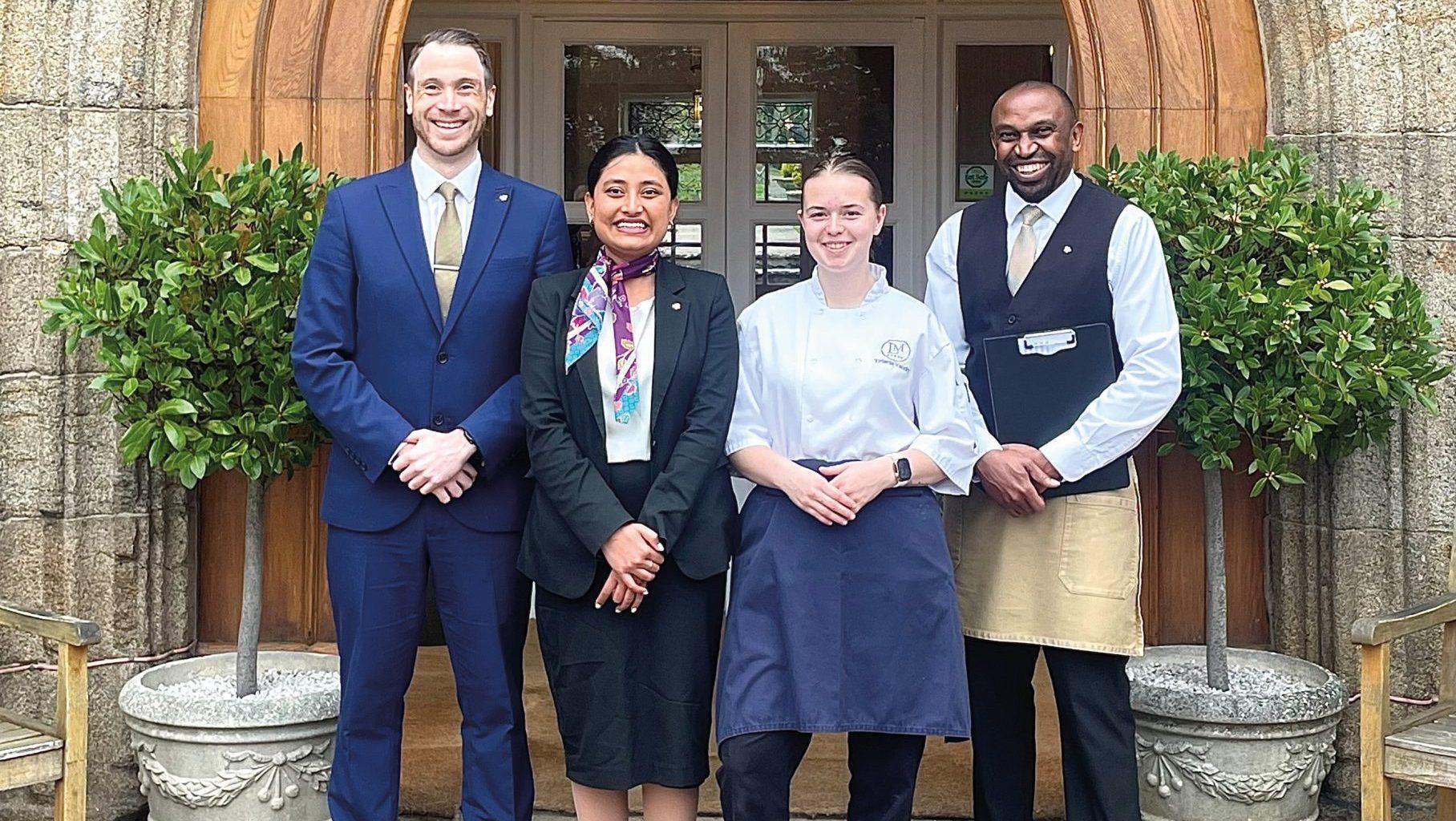 Longueville Manor receives Customer Excellence Award from British ...