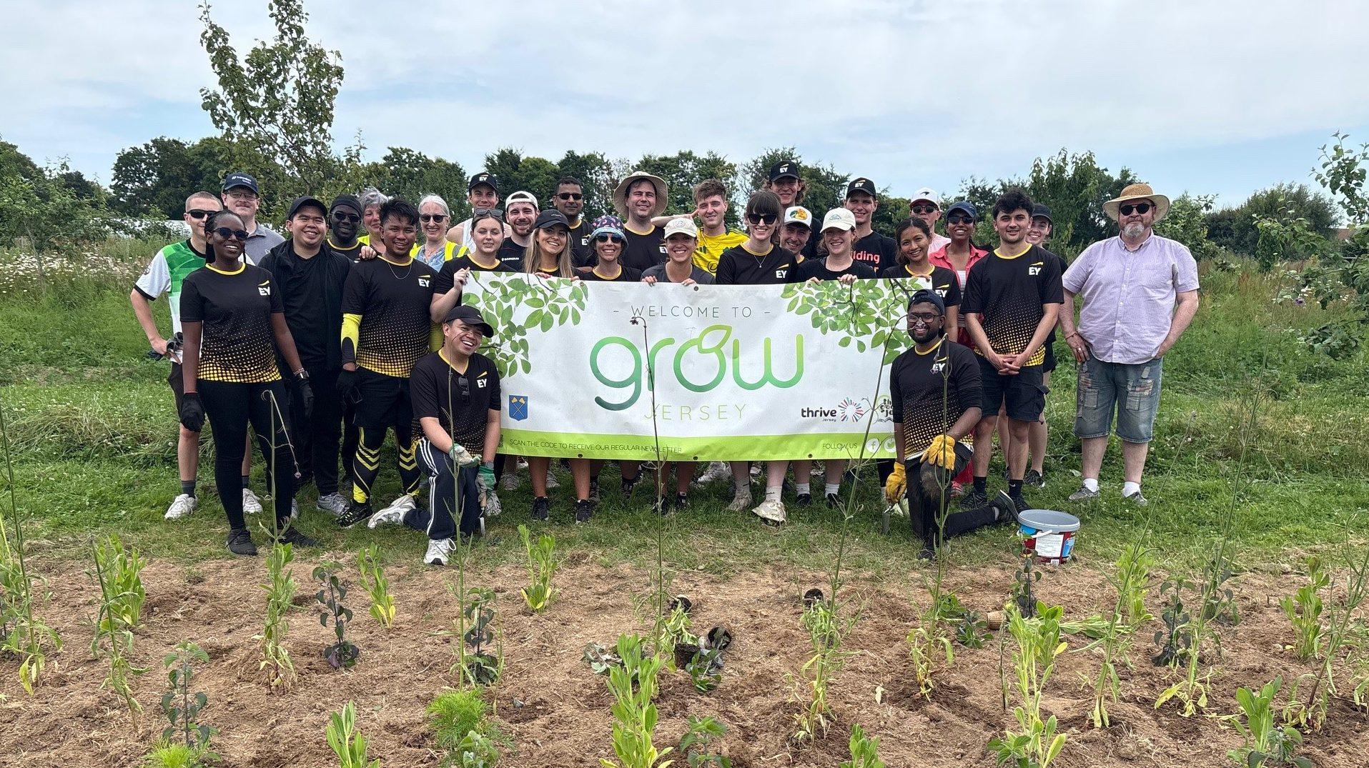 EY volunteers support Grow with sustainability initiatives - Channel Eye