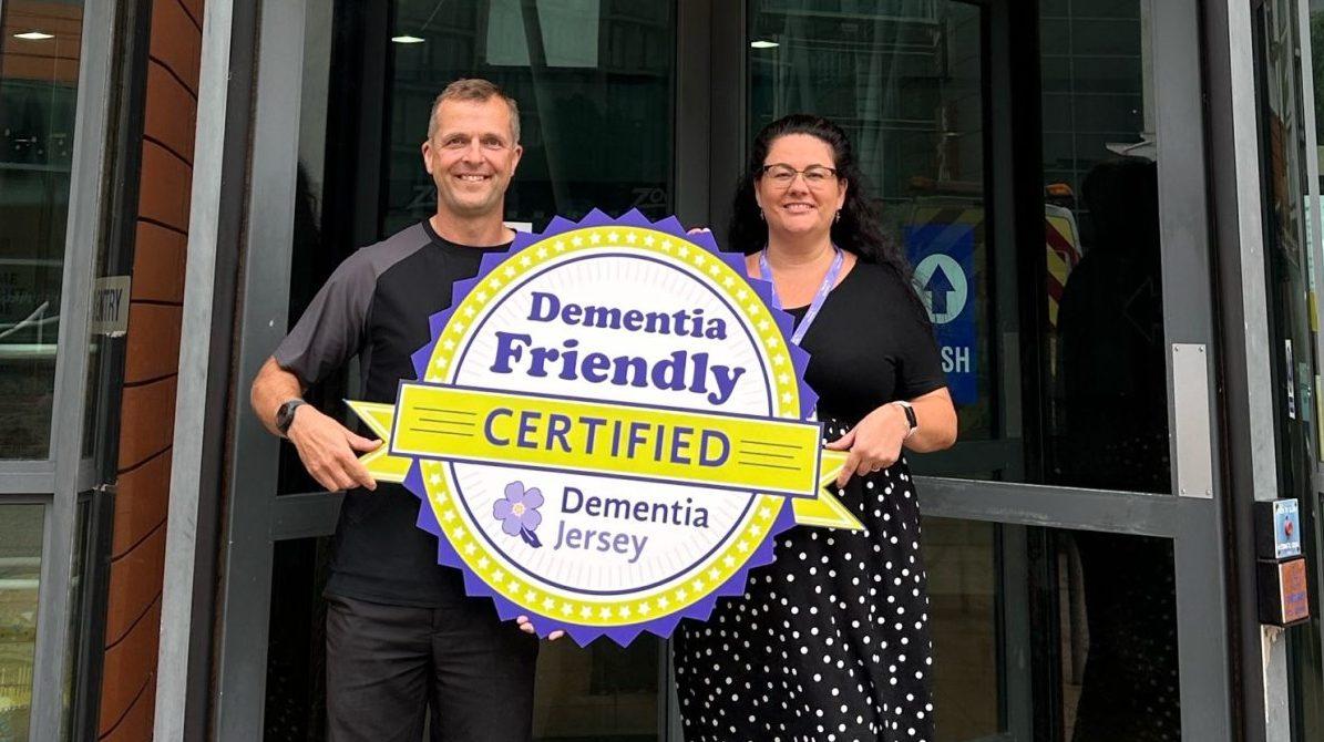 Dementia Jersey awards AquaSplash 'Dementia Friendly Business' status ...
