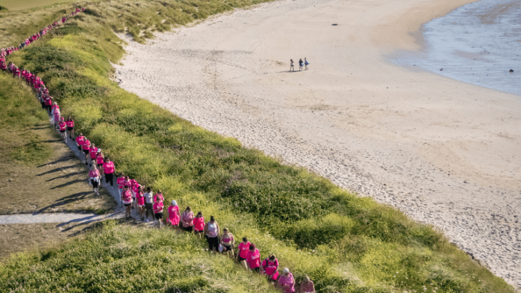 Pink Ladies Sunset Walk 2025 raises over £25,000 for islanders affected ...