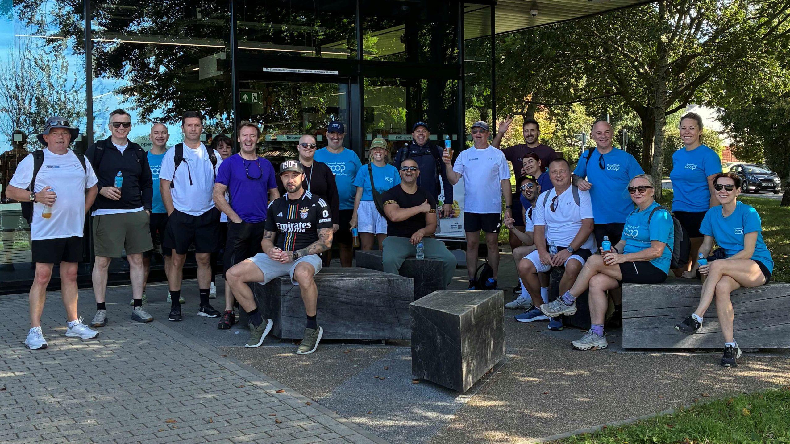 Coop colleagues step out to support Vietnam charity trek for Jersey ...