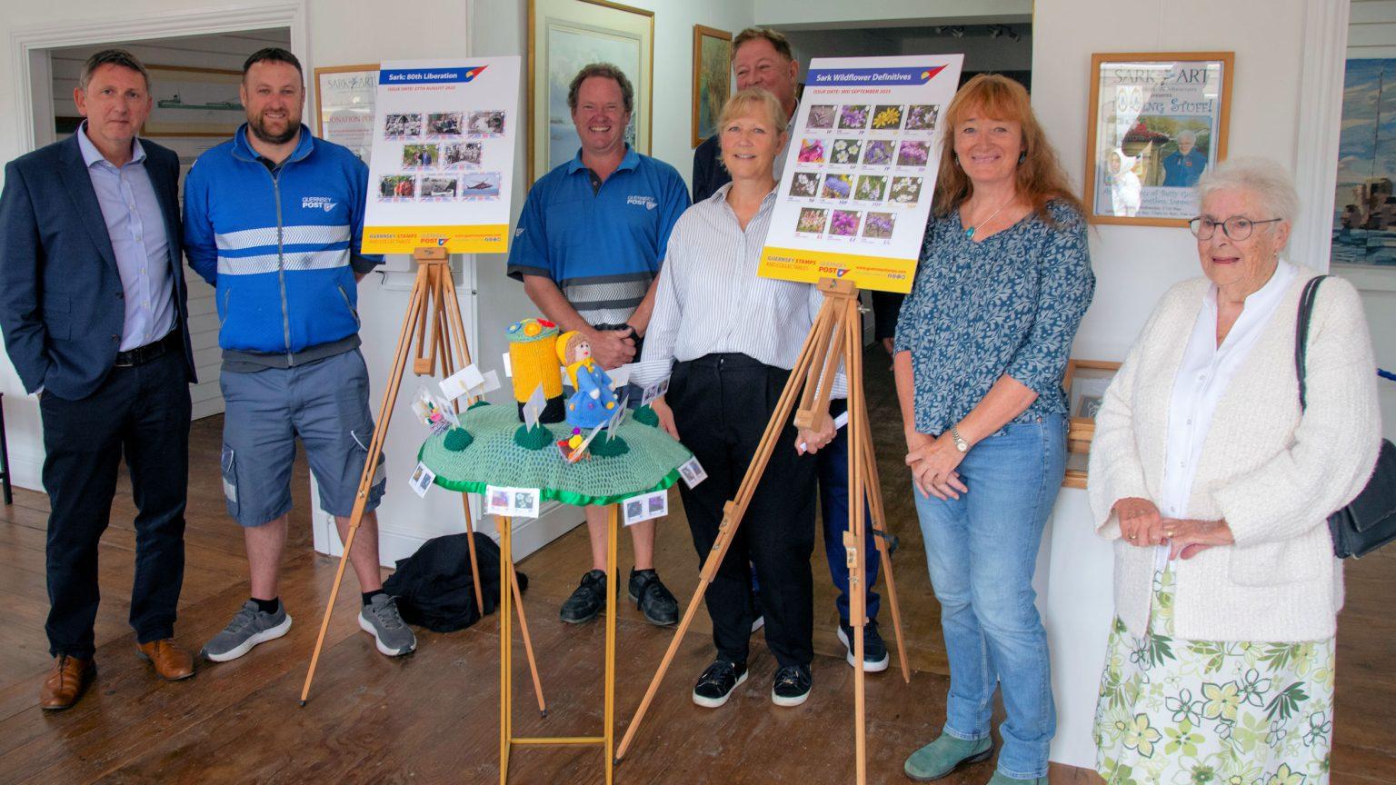 Island of Sark celebrates historic launch of first postage stamps ...