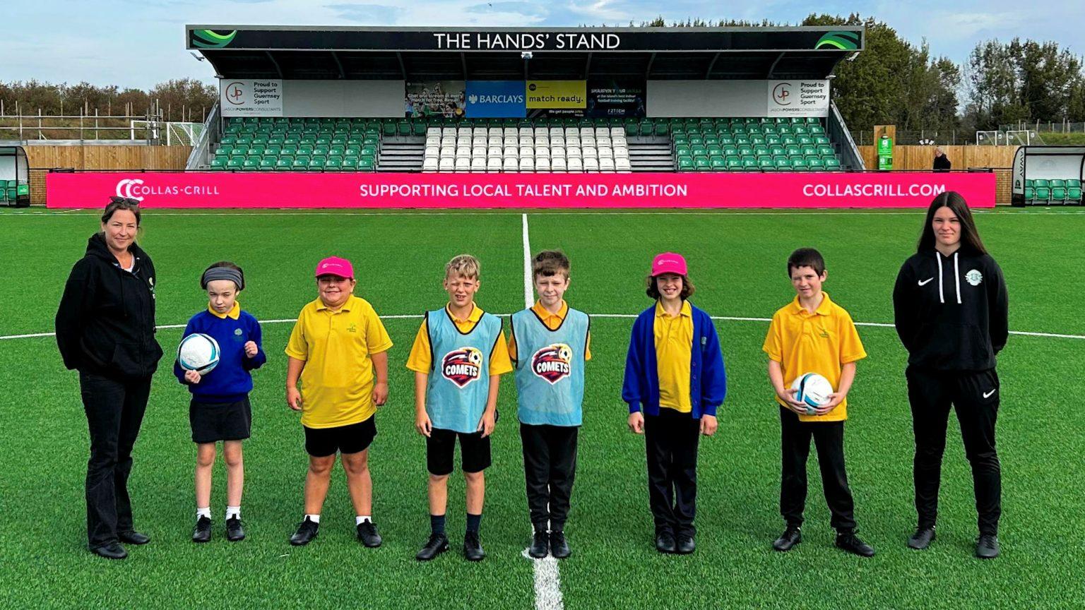 Collas Crill teams up with Guernsey FA and Le Rondin to encourage ...