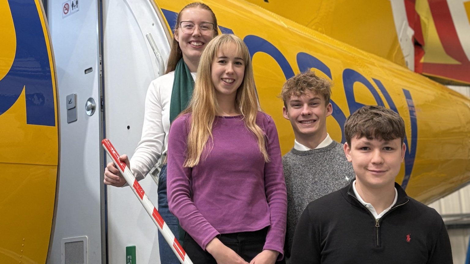 Aurigny welcomes first cadets through pilot training course - Channel Eye