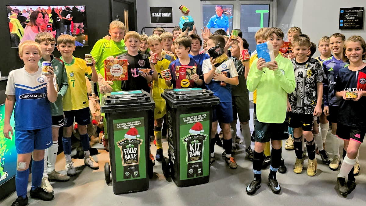 Guernsey’s football family collects hampers and footy kit for local ...