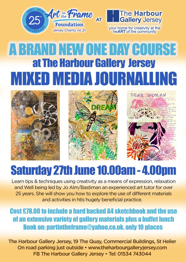 Mixed media journalling workshop - Channel Eye